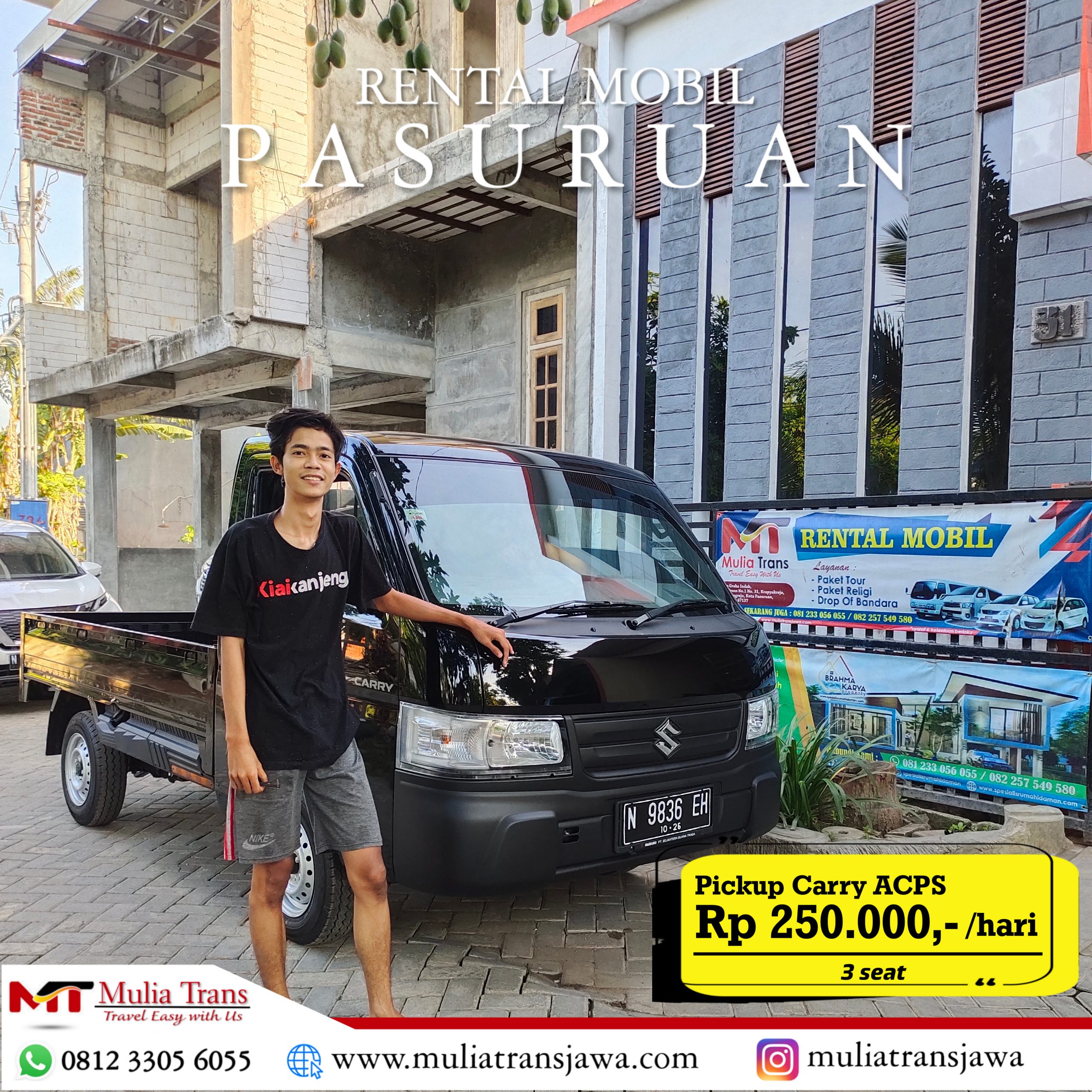 Sewa Pickup - Rental Mobil Pasuruan, Mulia Trans